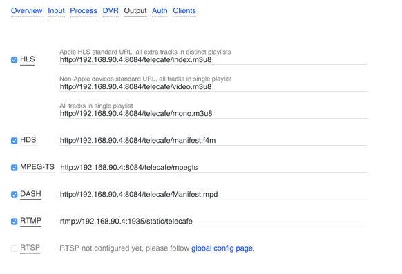 Transcoder - Flussonic Manual